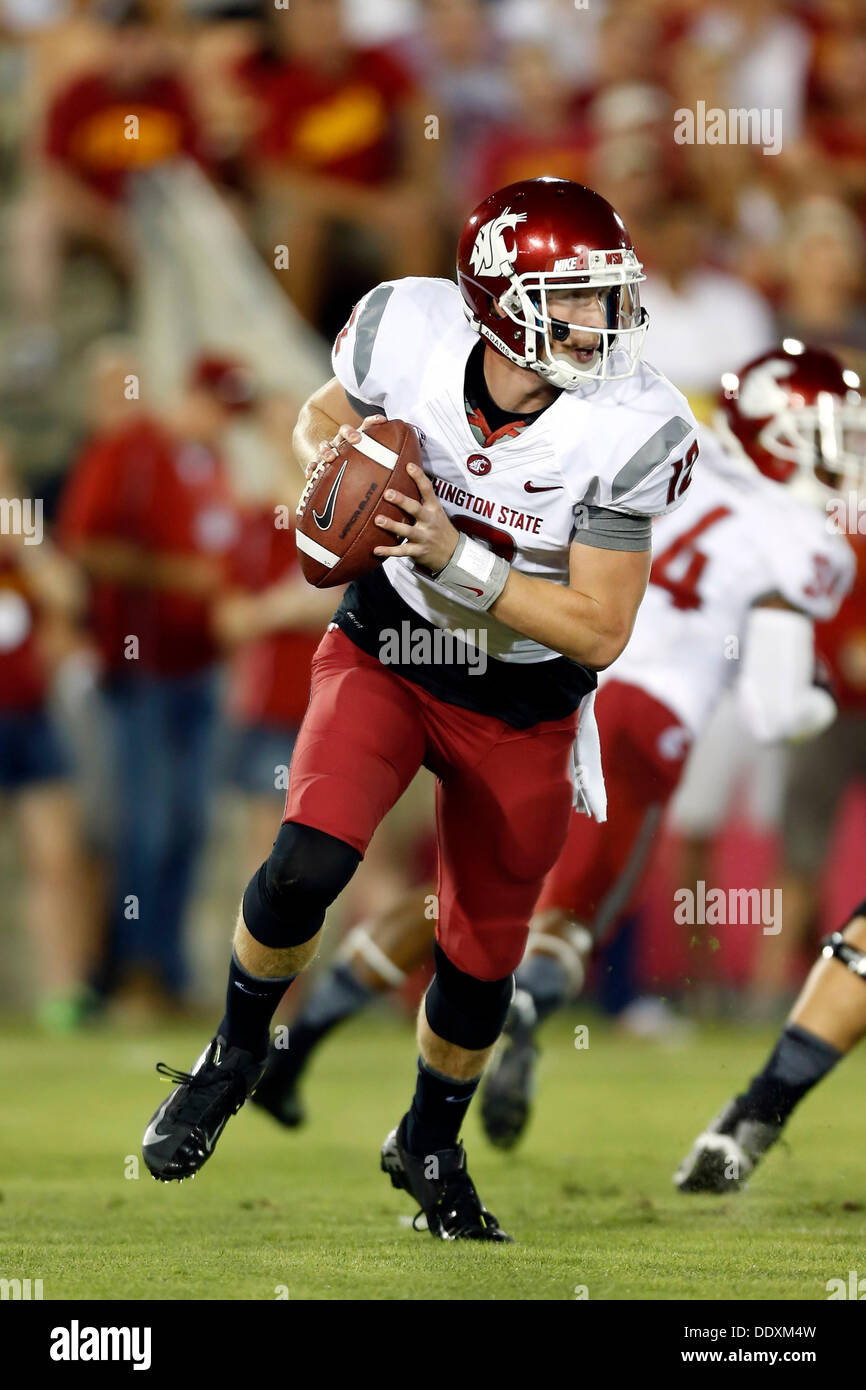 Los Angeles, USA. 7th Sep, 2013. Washington State Cougars quarterback ...