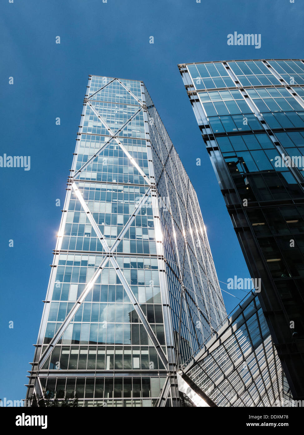 Broadgate Tower, Primrose Street, Broadgate, a tall modern skyscraper ...