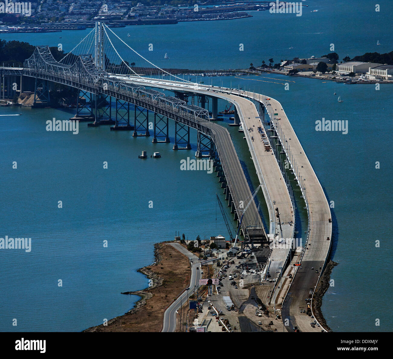 Old bay bridge demolition hi-res stock photography and images - Alamy