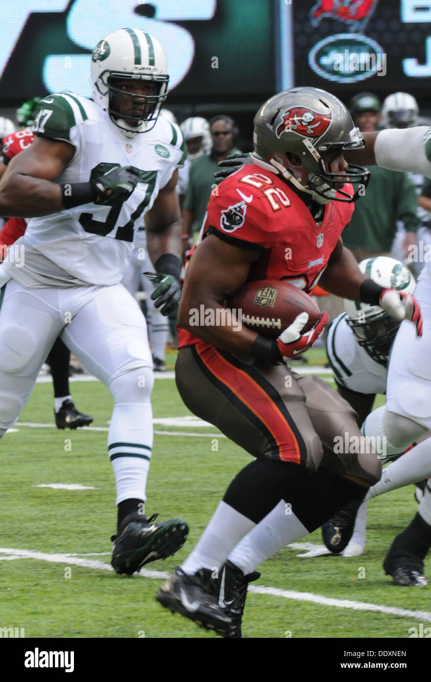 East Rutherford, New Jersey, USA. 8th Sep, 2013. Tampa Bay Buccaneers ...