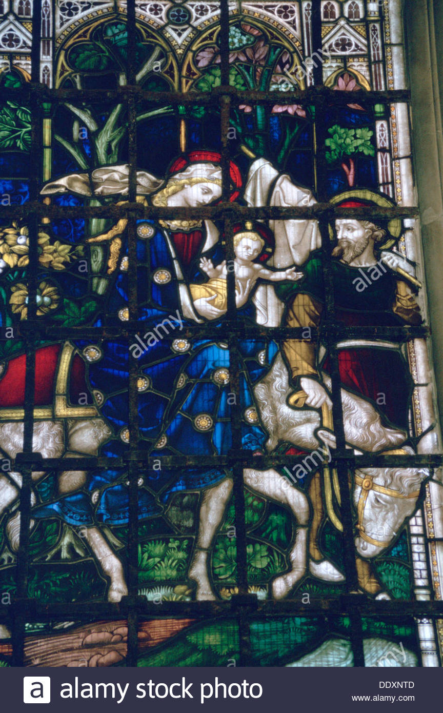 England West Chichester Cathedral Stained Glass Window Stock Photos ...