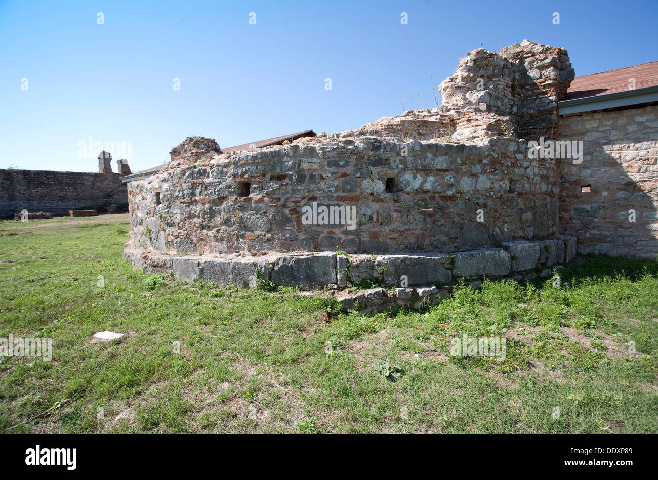 The Basilica of Aghios Dimitrios, Nikopolis, Greece. Artist: Samuel ...