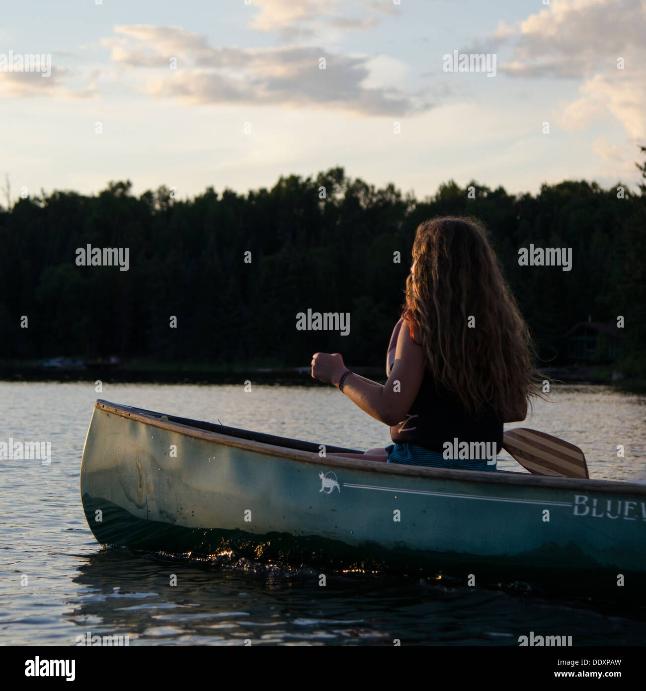 Child rowing a boat hi-res stock photography and images - Alamy