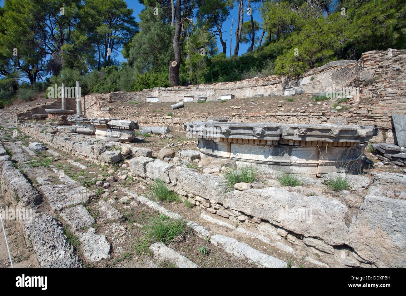 Nymphaeum ancient olympia hi-res stock photography and images - Alamy