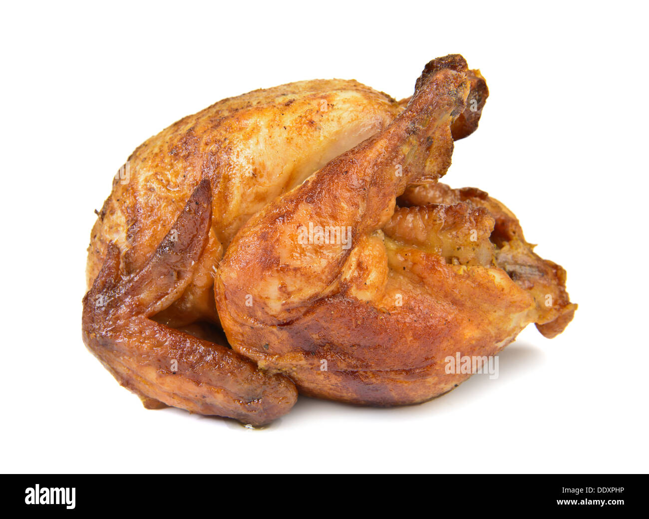 Cooked Chicken White Background