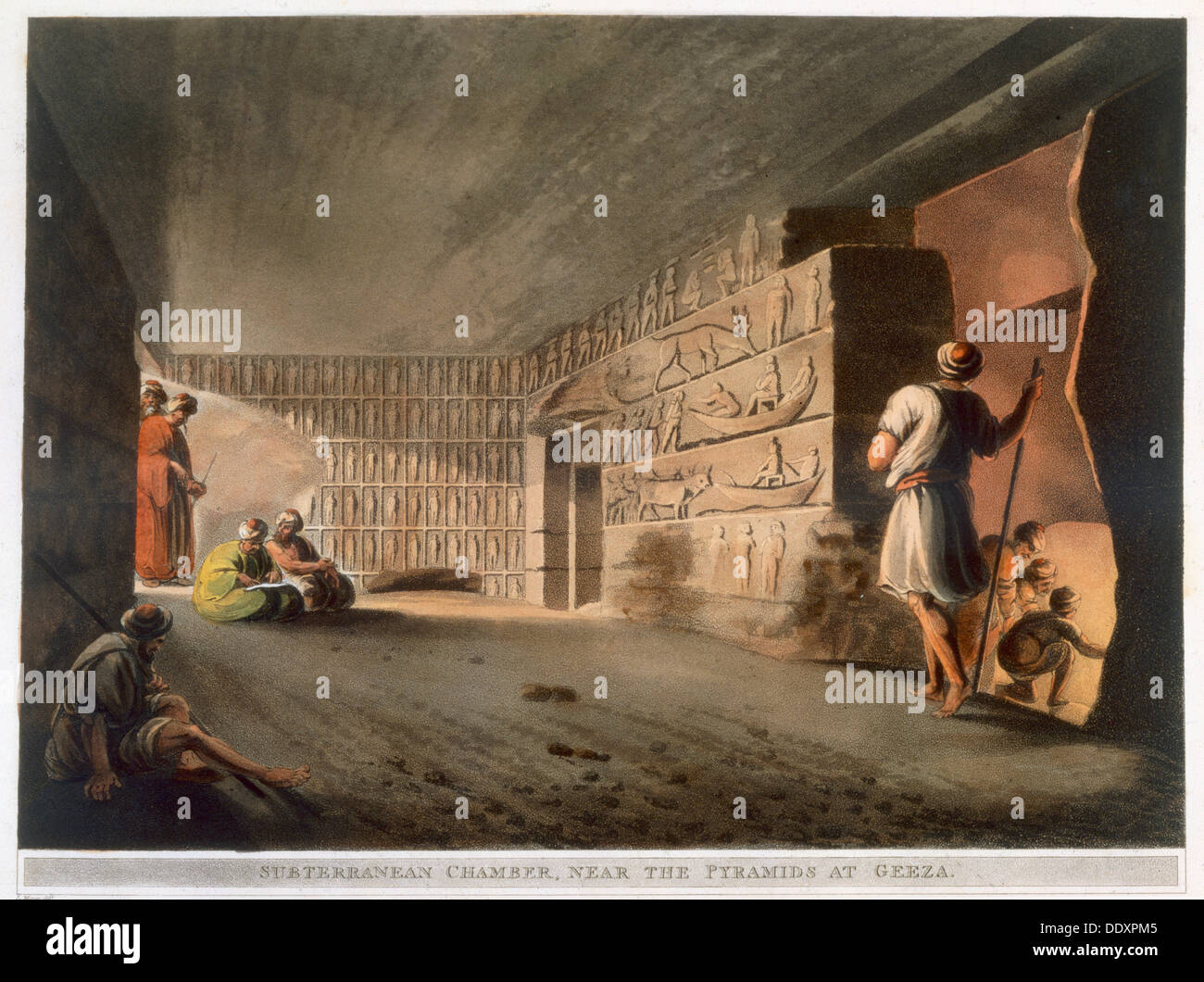 Subterranean chamber giza pyramids hi-res stock photography and images ...