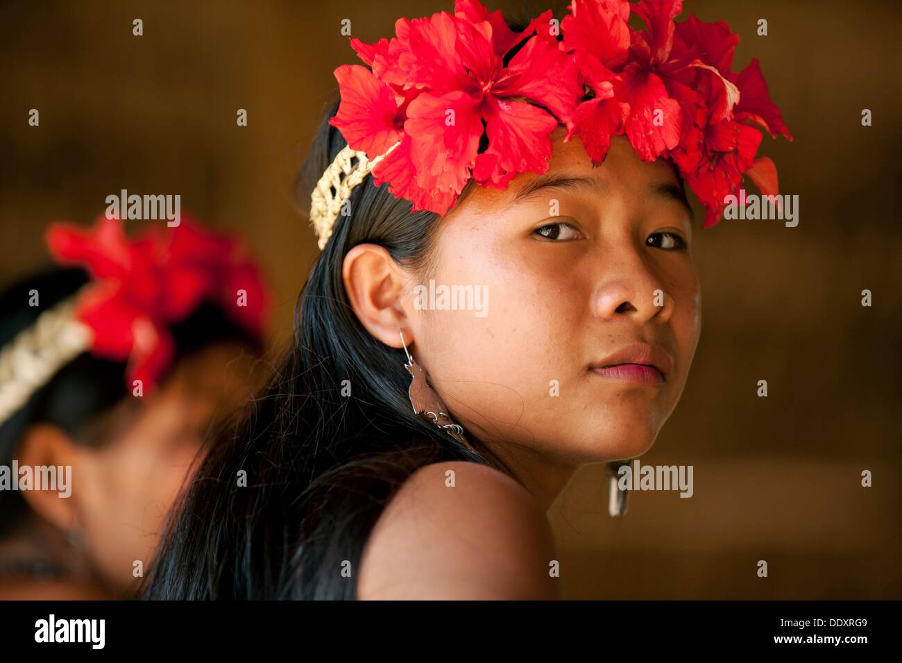 Embera puru village hi-res stock photography and images - Alamy