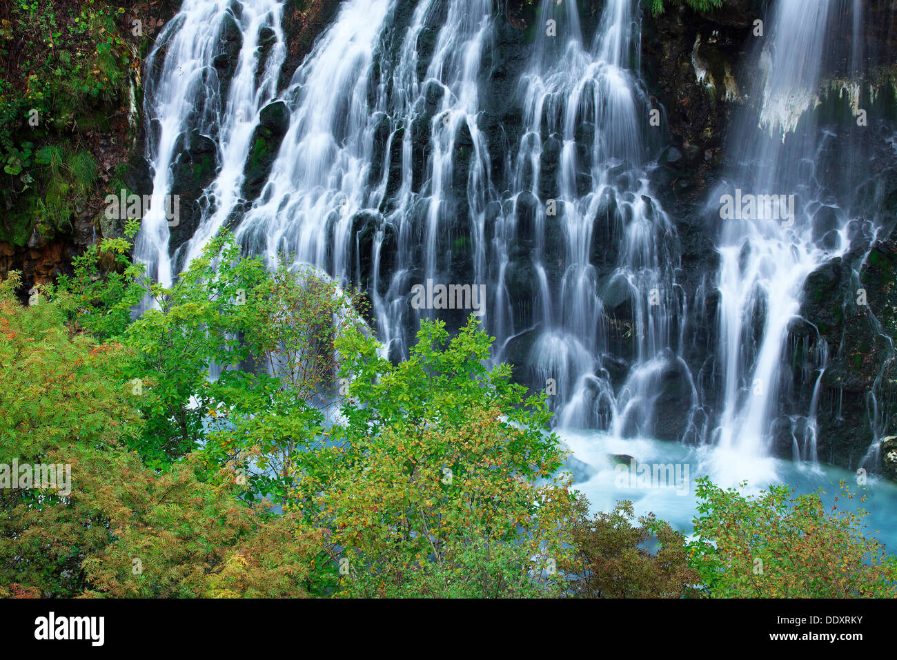 Shirahige waterfall, Hokkaido Stock Photo - Alamy