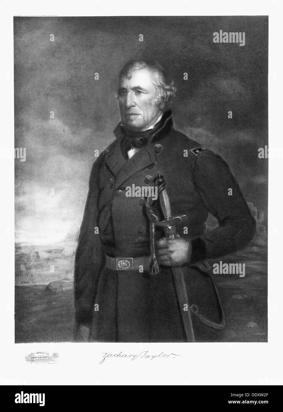 Soldiers holding swords Black and White Stock Photos & Images - Alamy