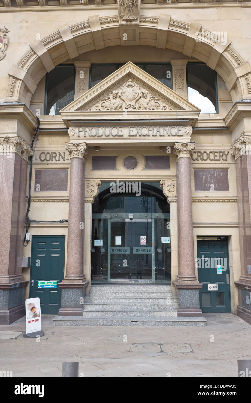 Corn Exchange, Exchange Square, Manchester UK Stock Photo - Alamy
