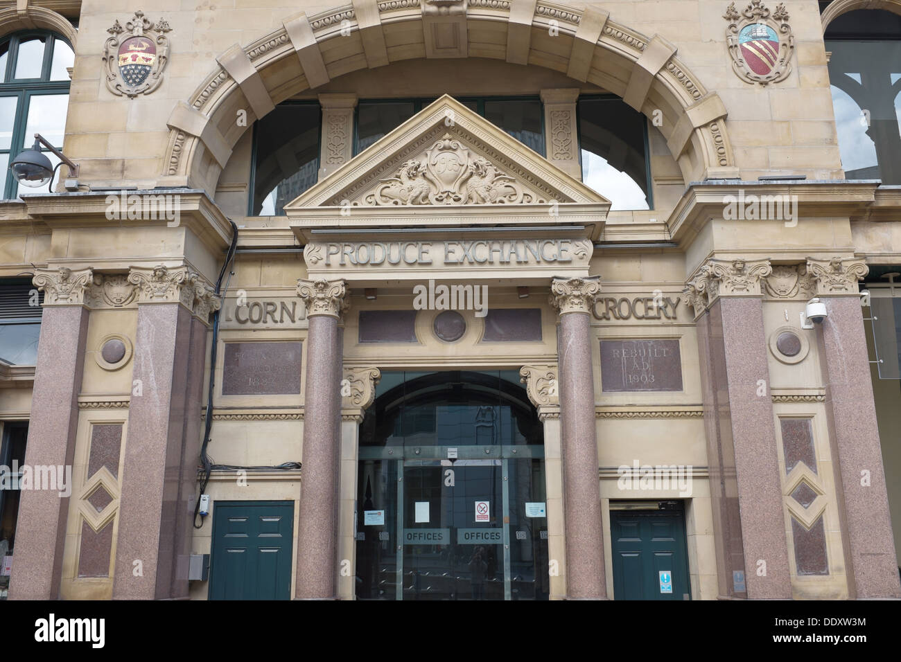 Corn Exchange, Exchange Square, Manchester UK Stock Photo - Alamy