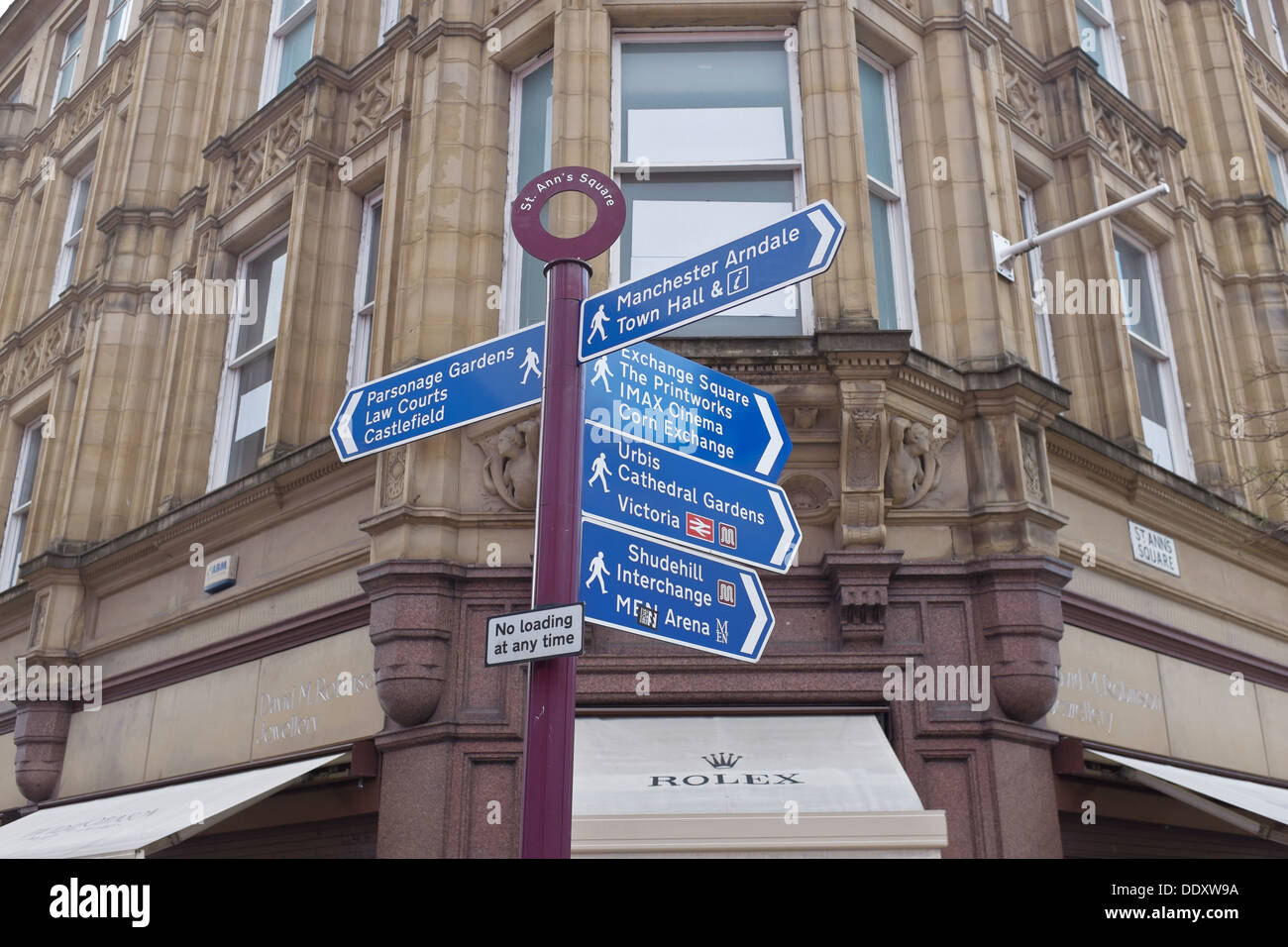 Manchester spinningfields castlefield hi-res stock photography and ...
