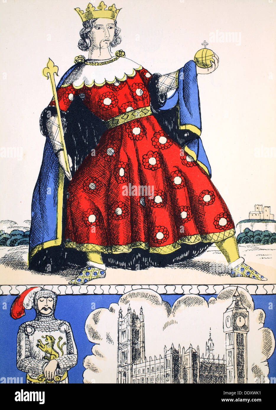Henry III, King of England from 1216, (1932). Artist: Rosalind ...
