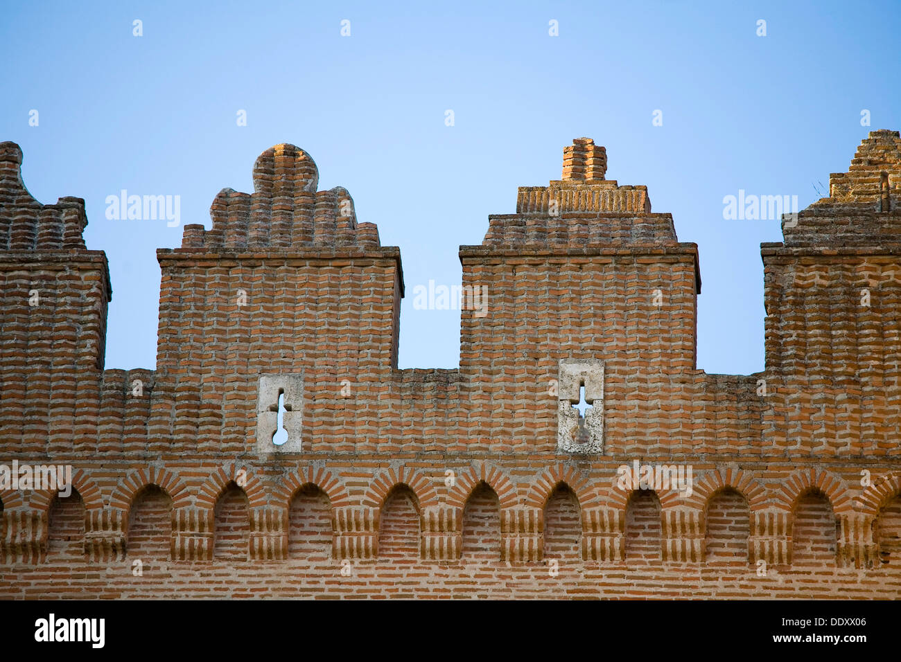 The Castillo de Fonesca (Coca Castle), Coca, Spain, 2007. Artist ...