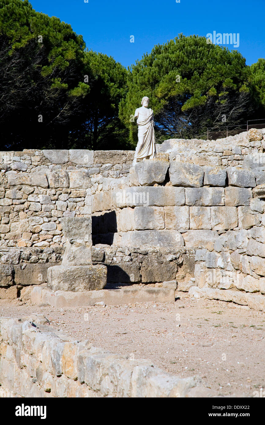 An asklepieion in the Greek city of Emporion, Empuries, Spain, 2007 ...