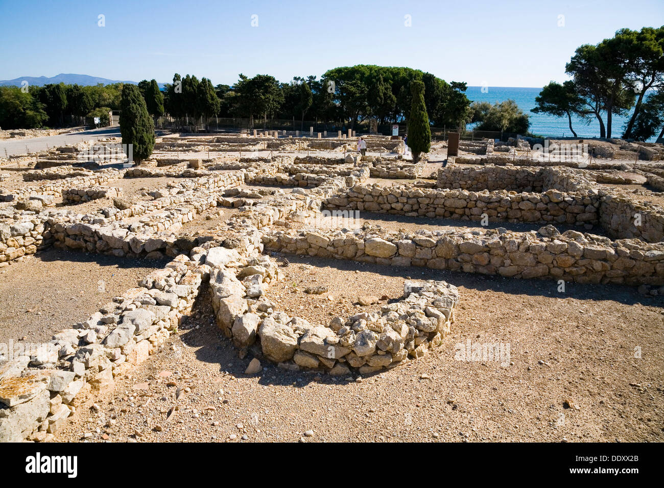 A salting factory in the Greek city of Emporion, Empuries, Spain, 2007 ...