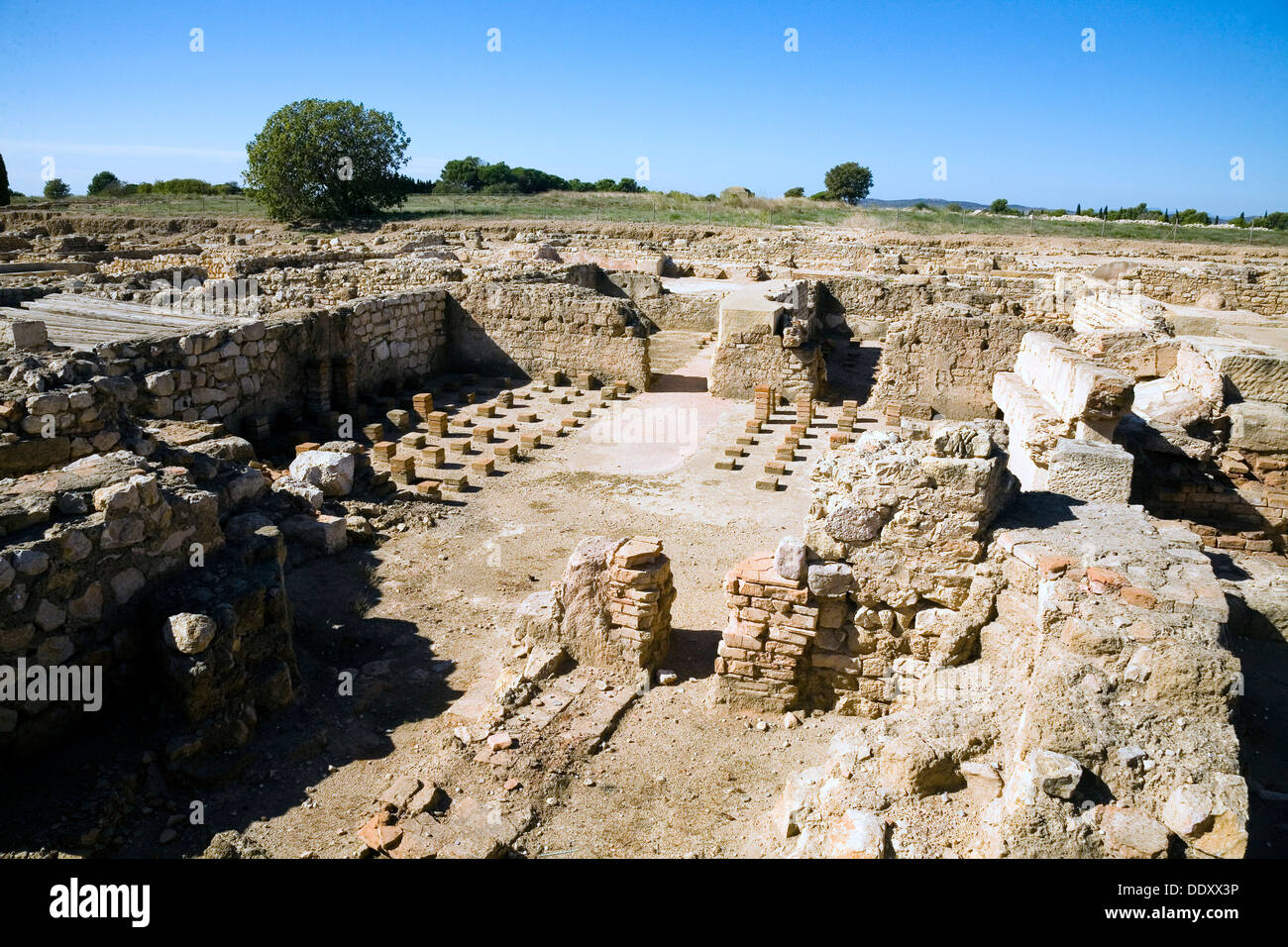 House I in the Roman city of Emporiae, Empuries, Spain, 2007. Artist ...