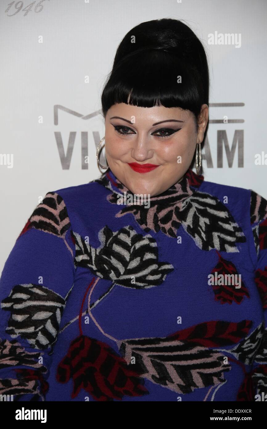 Toronto, Canada. 8th Sep, 2013. Singer Beth Ditto attends the amfAR ...