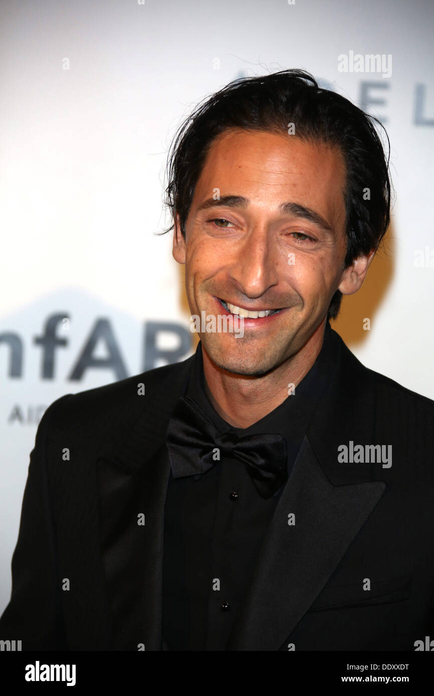 Toronto, Canada. 8th Sep, 2013. Actor Adrien Brody attends the amfAR ...