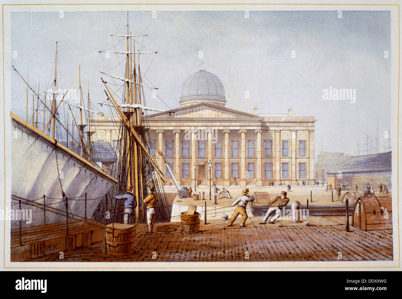 The Customs House and Revenue Building, Liverpool, 1864. Artist ...
