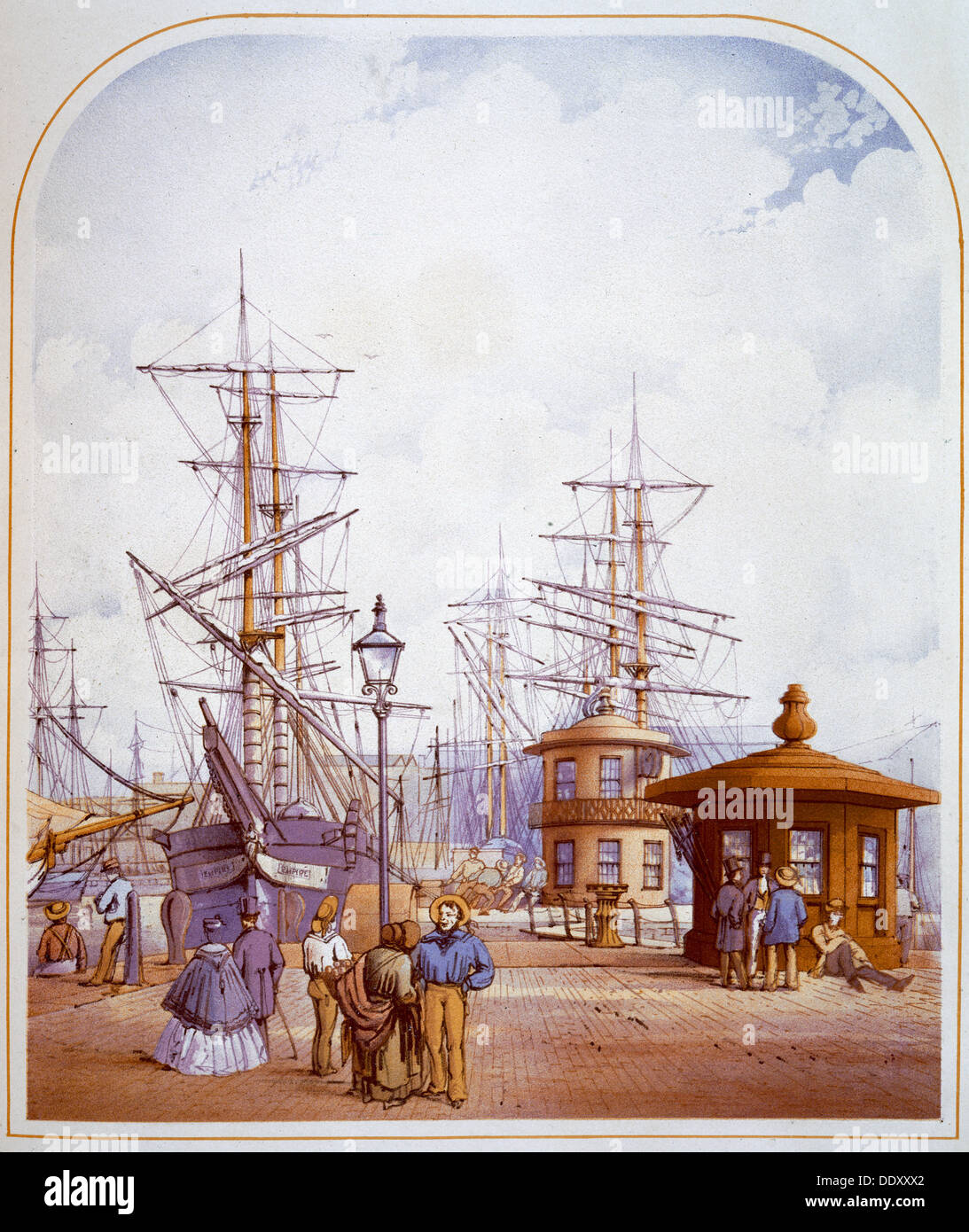 Liverpool docks 19th century hi-res stock photography and images - Alamy