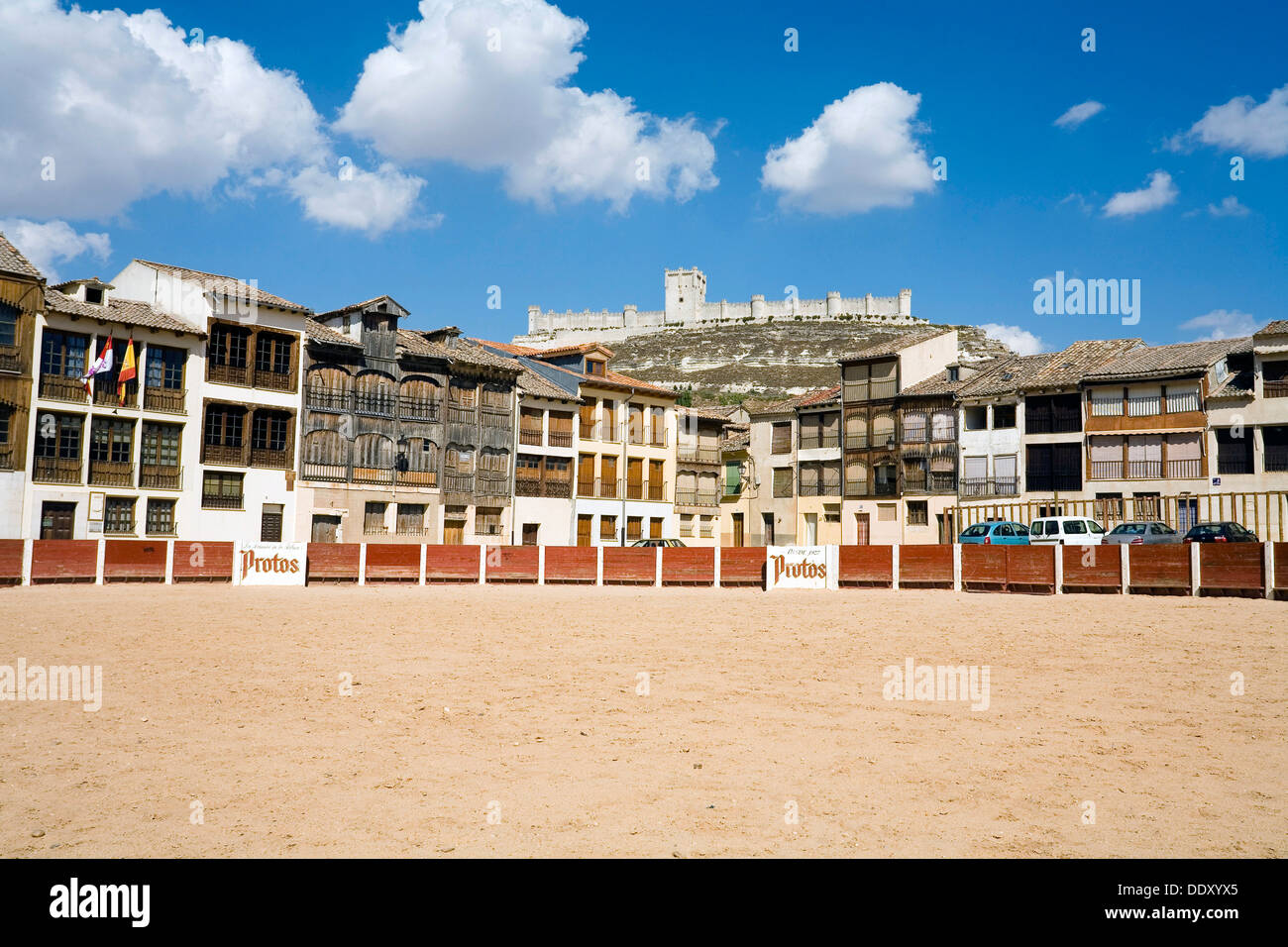 Penafiel Castle, Penafiel, Spain, 2007. Artist: Samuel Magal Stock ...