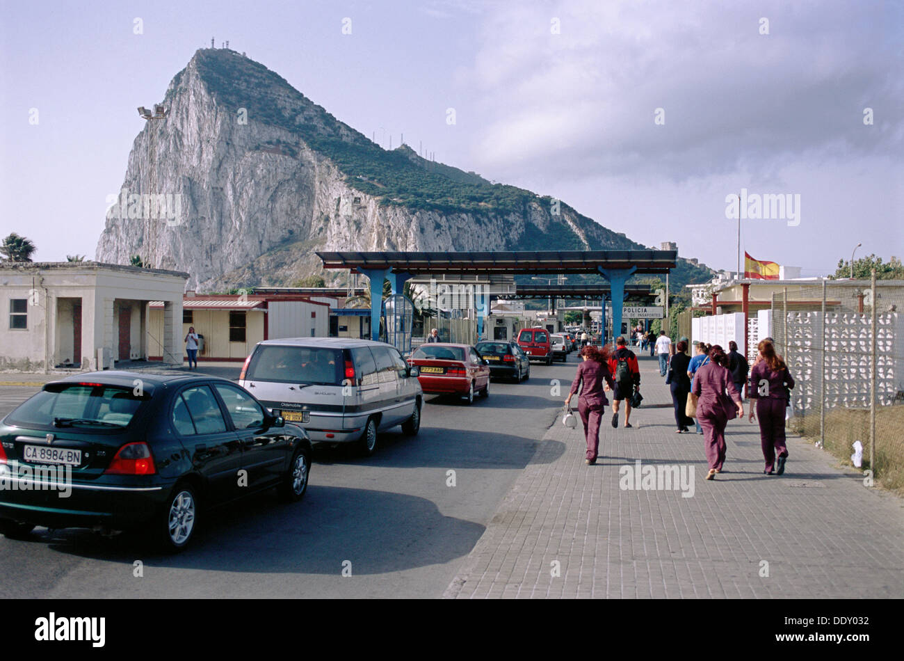 Gibraltar border hi-res stock photography and images - Alamy