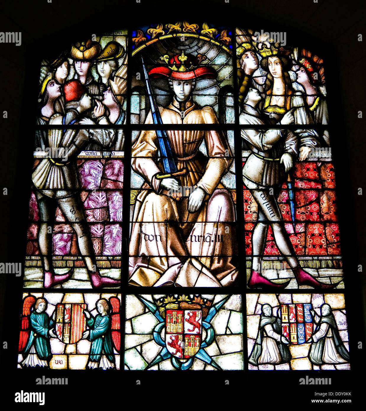 The Galley Chamber (Sala de la Galera) in the Alcazar of Segovia ...
