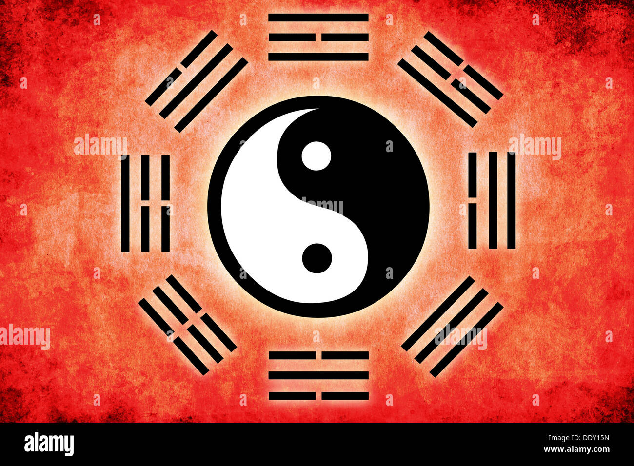 Bagua or Pa Kua Stock Photo - Alamy