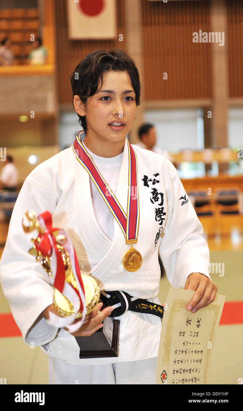 Tokyo, Japan. 8th Sep, 2013. Christa Deguchi (Matsusho Gakuen ...