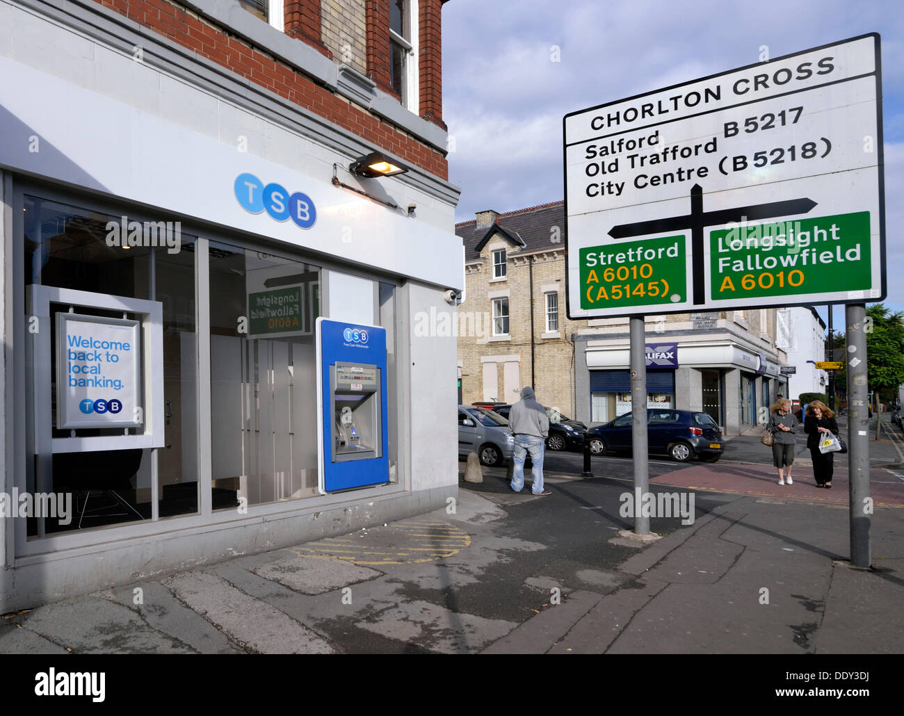 Lloyds tsb chorlton manchester branch hi-res stock photography and ...