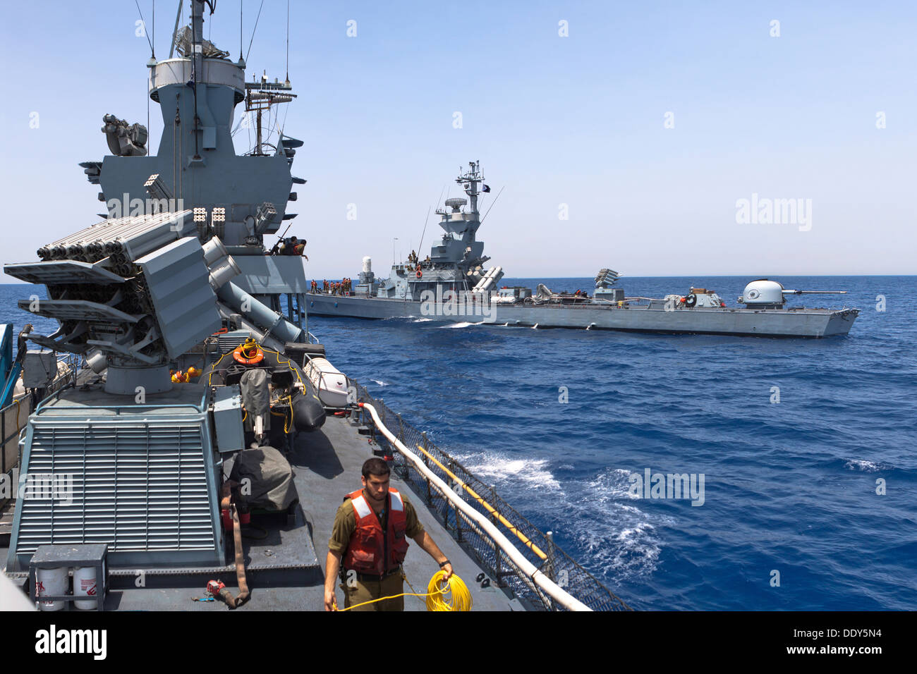 Israeli Navy missile boat class Saar 4.5 Stock Photo - Alamy