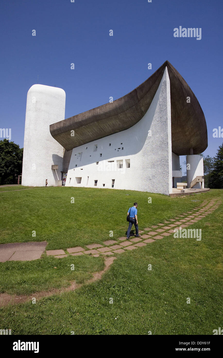 Ronchamp chapel hi-res stock photography and images - Alamy