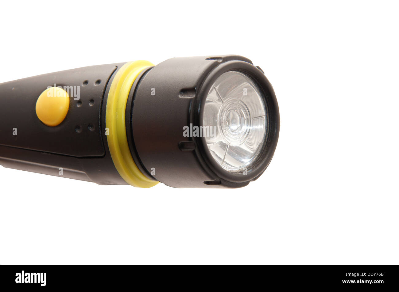 flashlight on a white background Stock Photo - Alamy