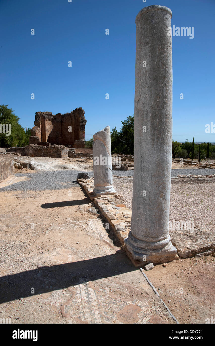 The east side of the peristylium, Milreu, Portugal, 2009. Artist ...