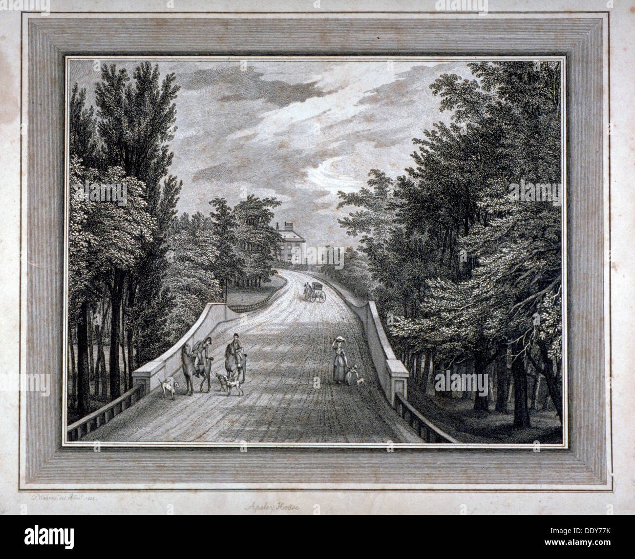 Apsley House, Hyde Park, London, 1823. Artist: T Vivares Stock Photo ...