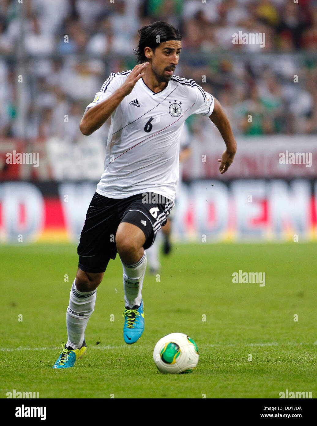 Germanys Sami Khedira during the soccer match for the qualification of ...
