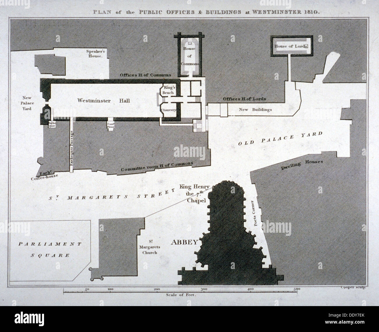 Map of westminster 19th century hi-res stock photography and images - Alamy