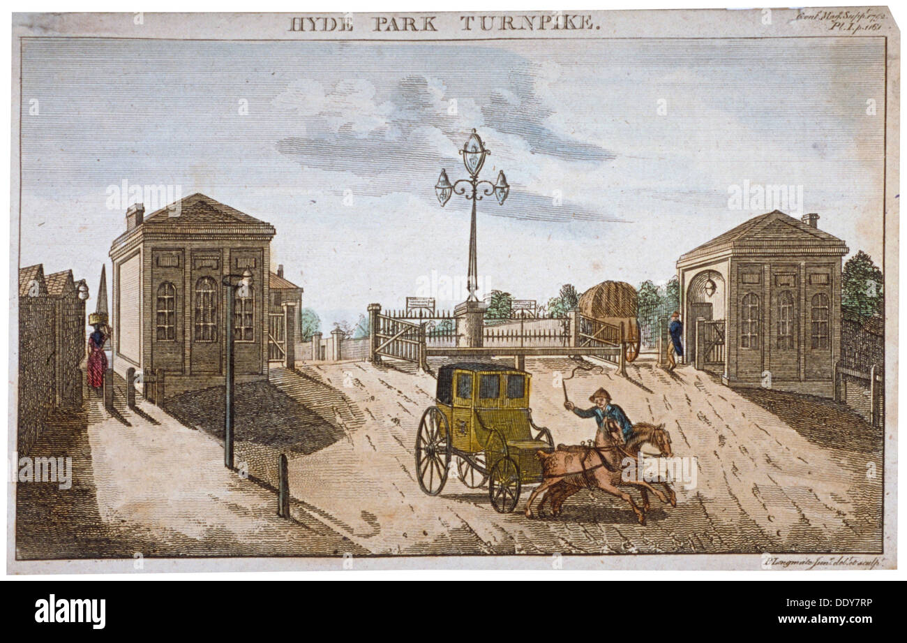 18th century turnpike england hi-res stock photography and images - Alamy