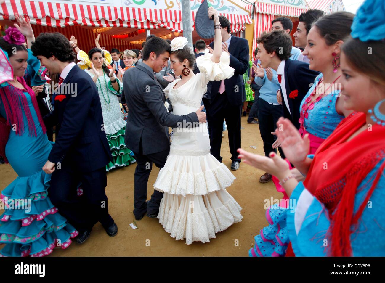 Seville april fair food hi-res stock photography and images - Alamy