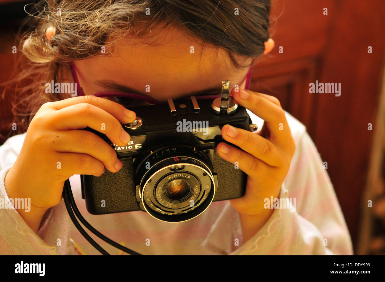 Camera Girl 2 Stock Photo - Alamy