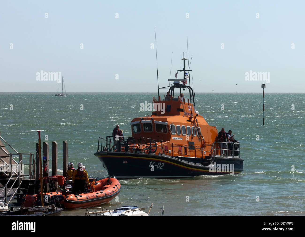 Trent class lifeboat hi-res stock photography and images - Alamy