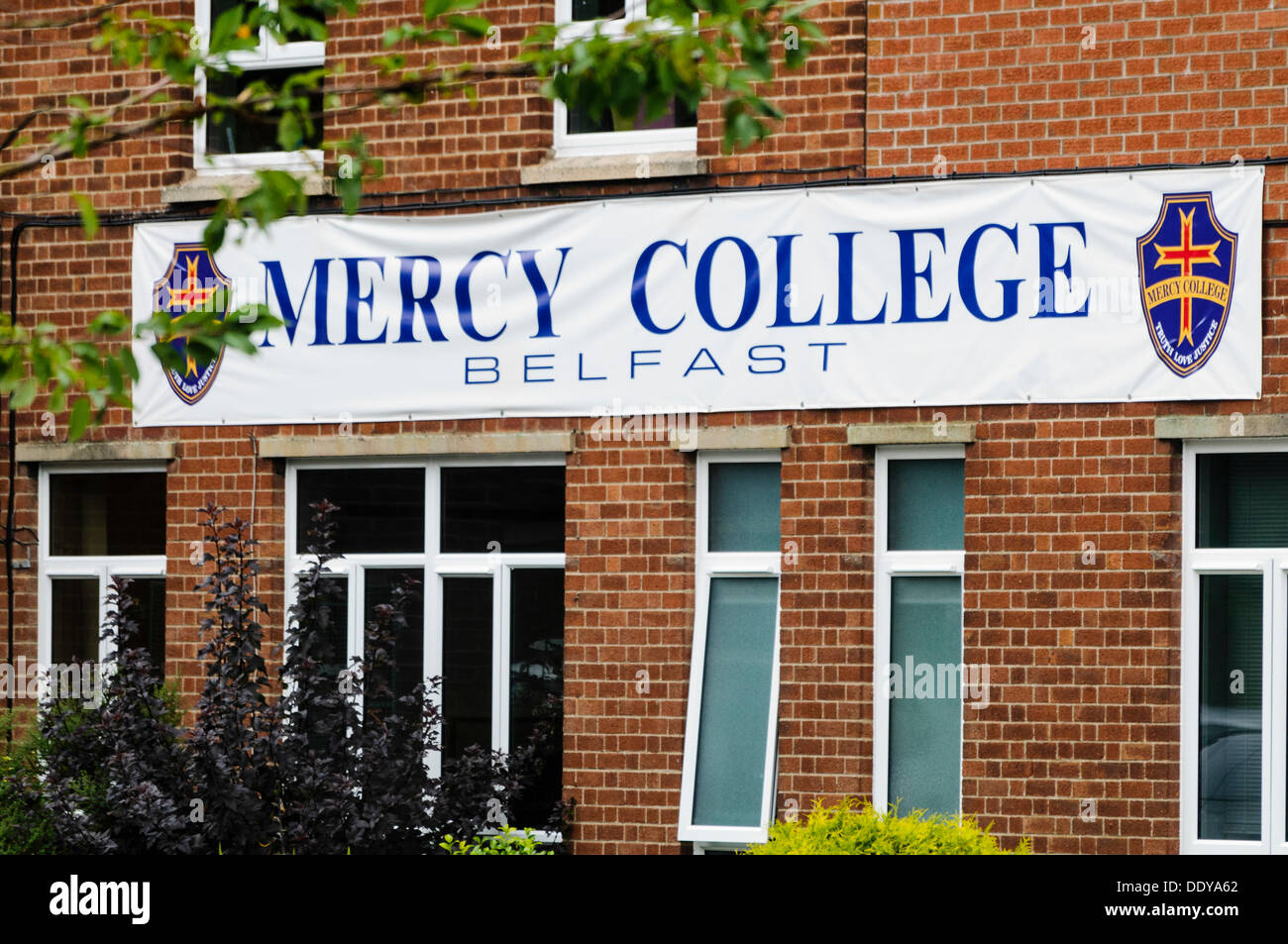 Mercy College girl's Catholic secondary school, Belfast Stock Photo - Alamy