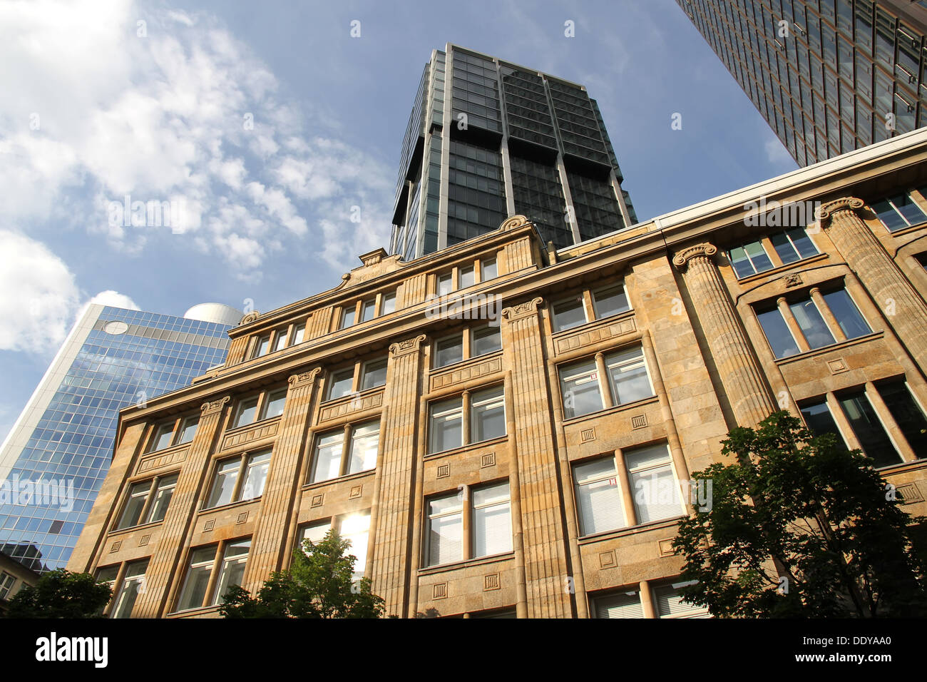 Modern architecture in Frankfurt am Main, Germany, Europe Stock Photo ...