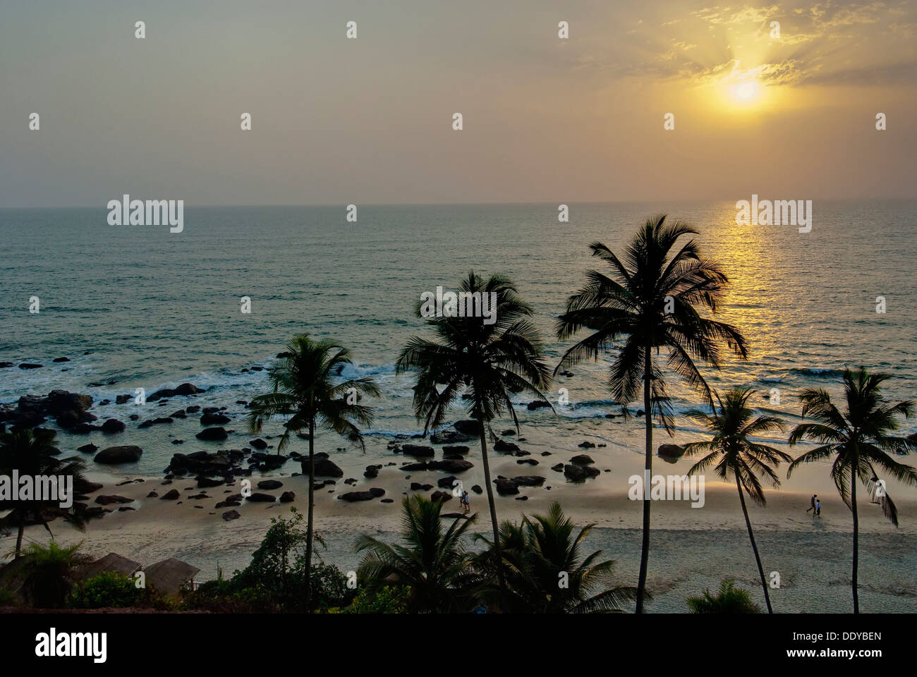 Arambol beach goa hi-res stock photography and images - Alamy