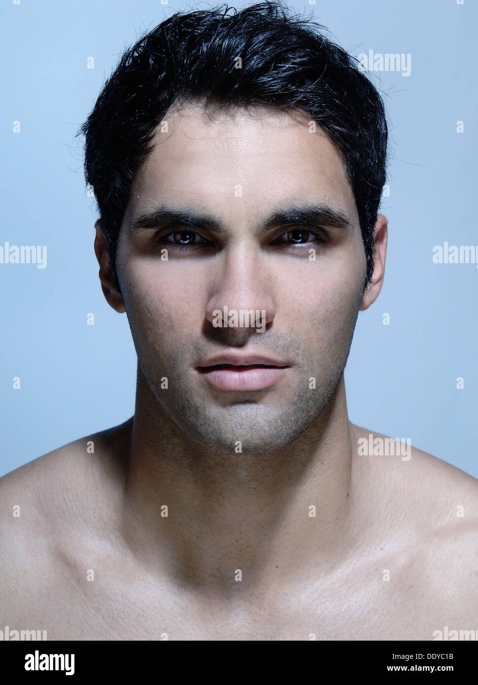 21-year-old man, beauty portrait Stock Photo - Alamy