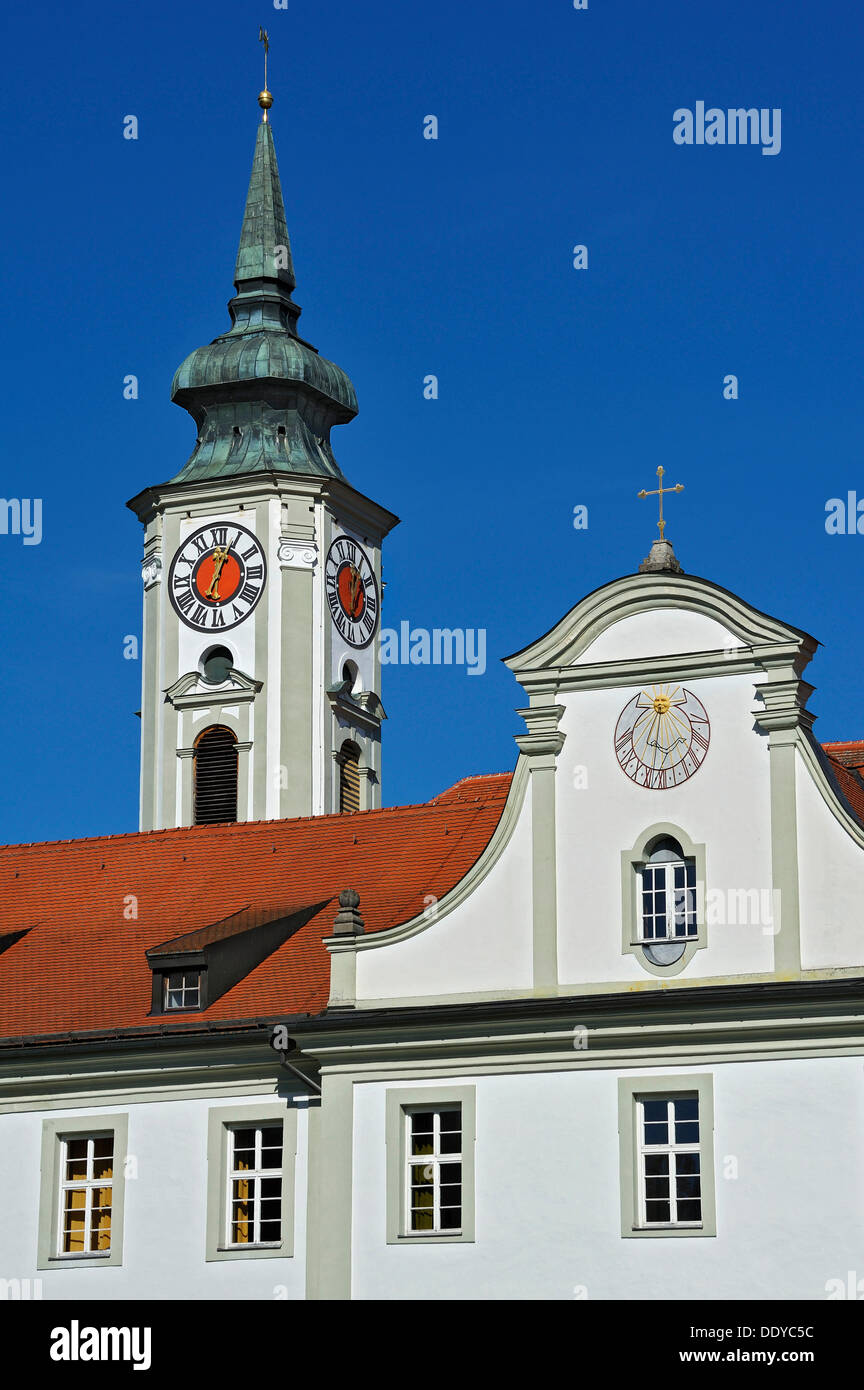 Church tower steeple clock tower hi-res stock photography and images ...