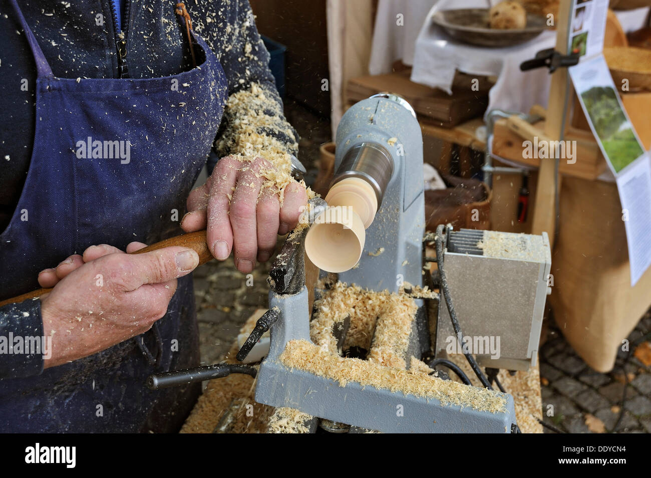 Wood lathe hi-res stock photography and images - Alamy