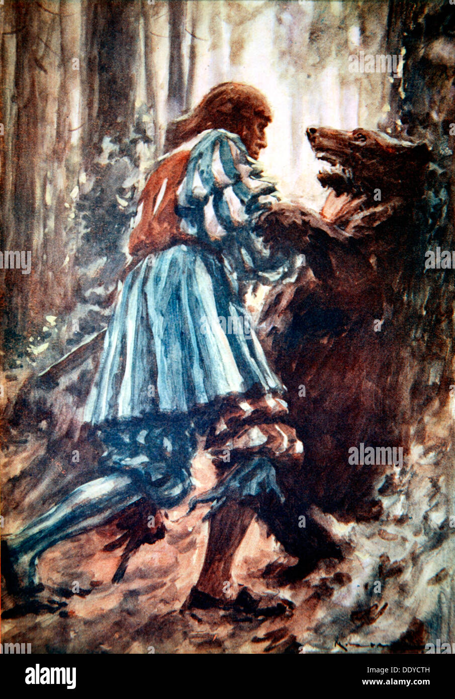 Maximilian I, Holy Roman Emperor, fighting with a bear, late 15th ...