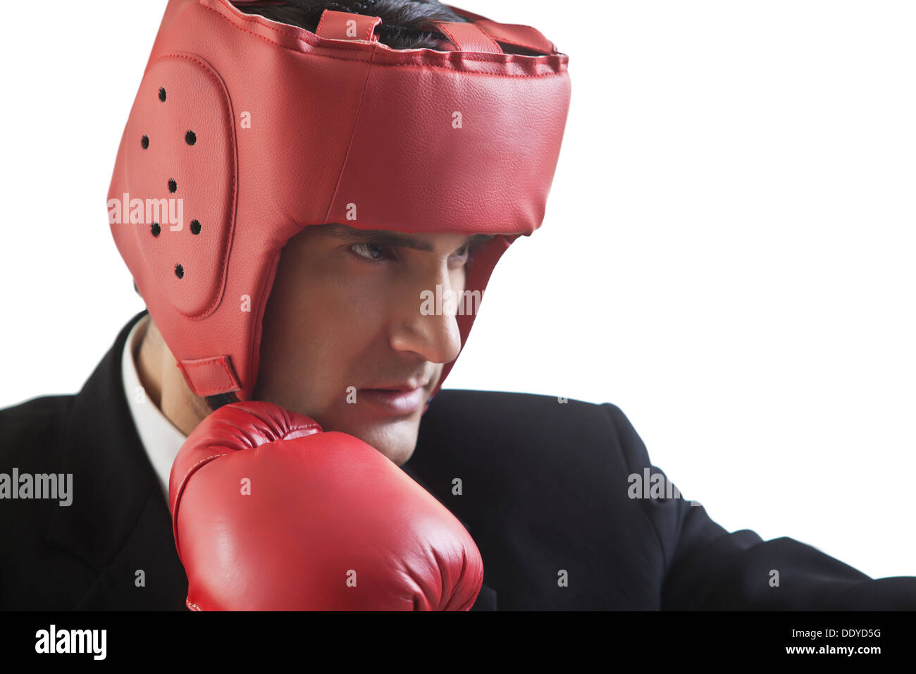 Red boxing gloves side view hi-res stock photography and images - Alamy